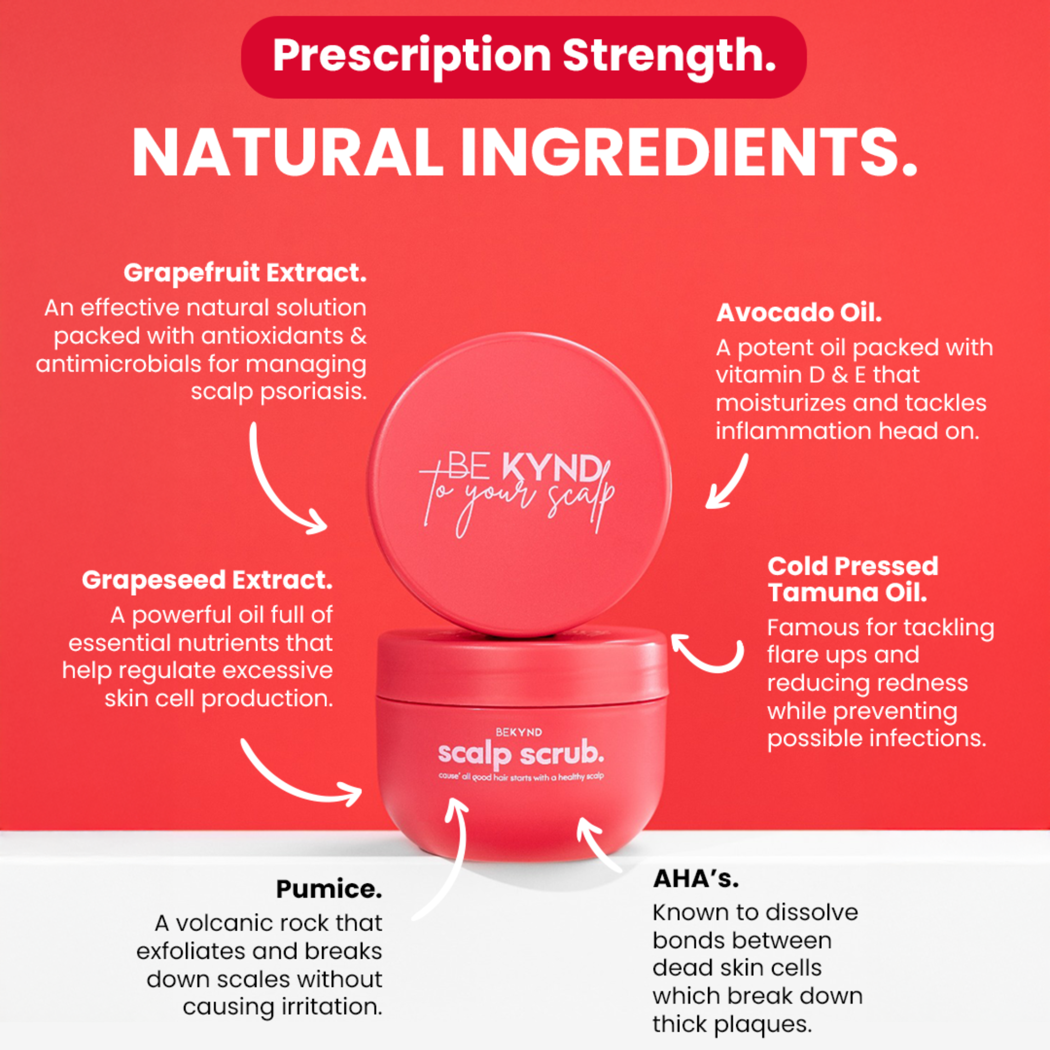 BeKynd Beauty Revive + Restore Exfoliating Scalp Scrub